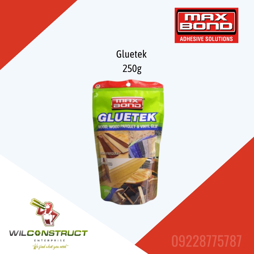 MAX BOND Gluetek 250g Pouch | Shopee Philippines