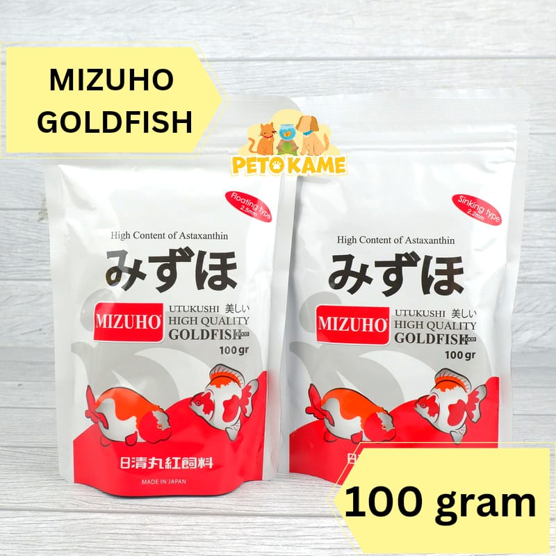 Mizuho Goldfish 100gram | Sinking And Floating | Chef Fish Feed ...