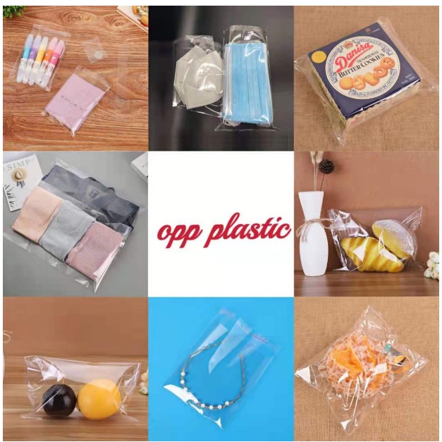 OPP Resealable Plastic (w/ Adhesive) no AIRHOLE [25PCS 50PCS100PCS ...