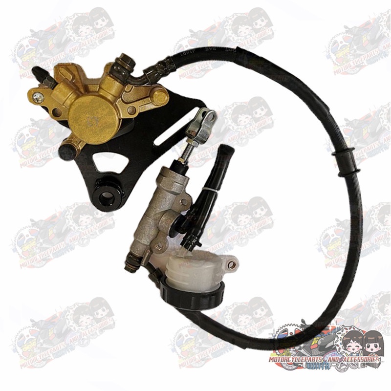 LJ Motorcycle Raider 150 Rear Caliper With Brake Master Pump Set ...