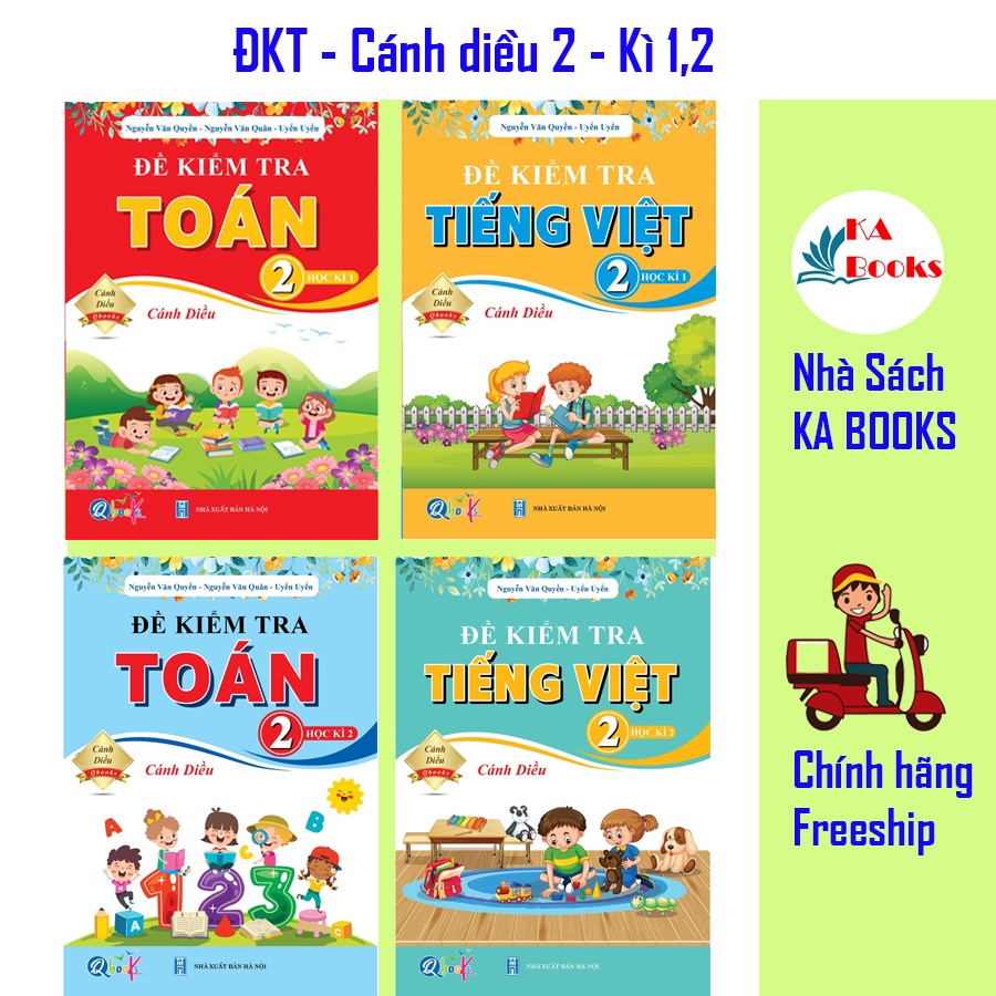 Books - Math Test Combo - Vietnamese Grade 2 - whole year - Kite (4 ...