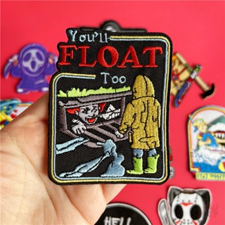 ☸ What's Your Favorite Scary Movie？Iron-on Patch ☸ 1Pc Scream Jaws ...