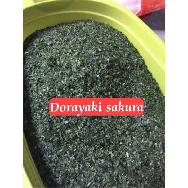 Aonori Nori powder @500gr sprinkled on takoyaki sushi mentai other ...