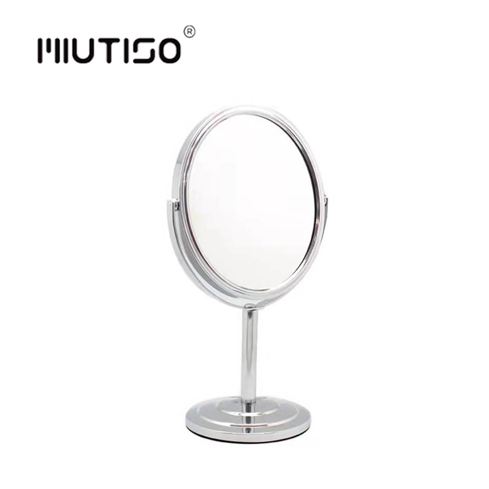 Miutiso Oval Desk Mirror with Stand Portable Cosmetic Makeup Mirror ...
