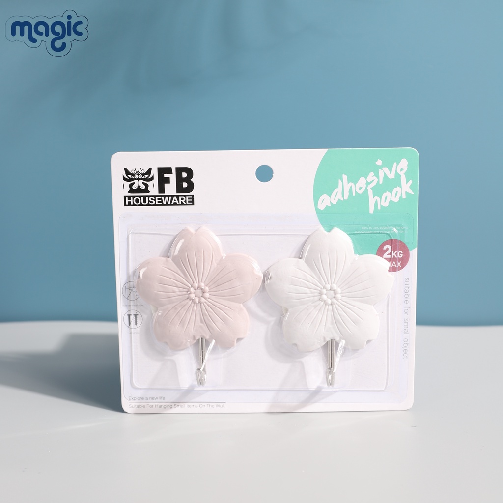 2pcs/Set Korean Style Strong Self-adhesive hook Wall Hook | Shopee ...