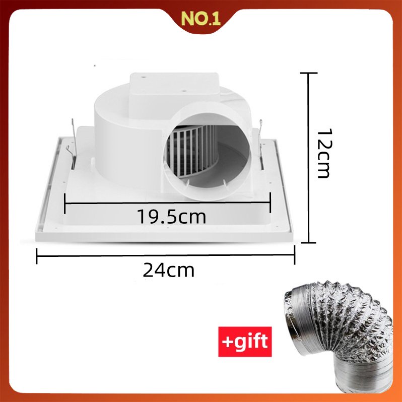 Exhaust Fan Ceiling Type Large Suction Louver Ventilation Kitchen ...