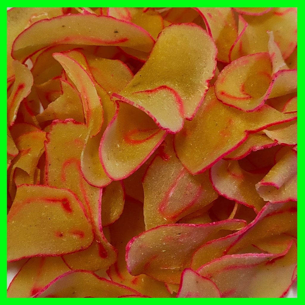 MERAH Red Sweet Potato Crackers 400 grams (Raw Crackers) | Shopee ...