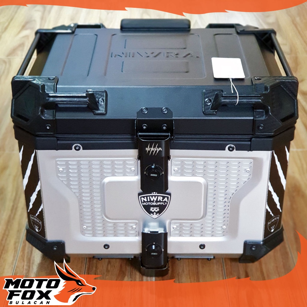 NIWRA BMW / Raptor White, Titanium, Black 45L / 50L Alloy Topbox for ...
