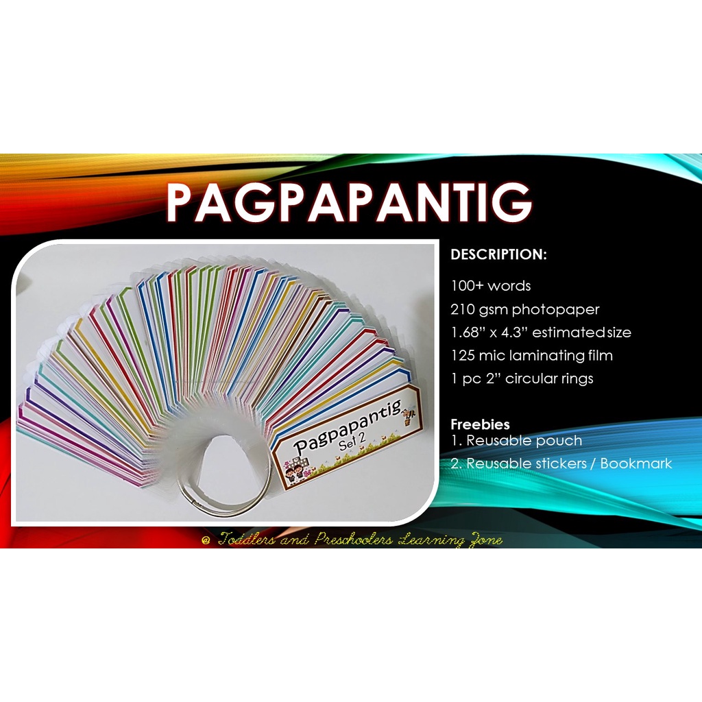 PAGPAPANTIG NG MGA SALITA | 100+ SALITA | ABAKADA | Shopee Philippines