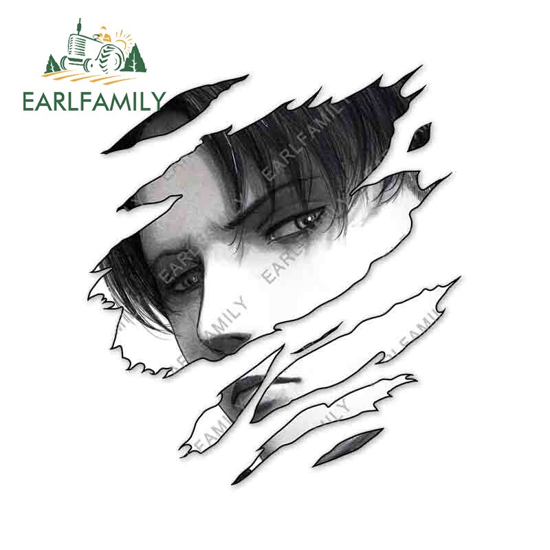 EARLFAMILY 13cm Code Geass Naruto Tear Anime Car Sticker Scratch-Proof ...