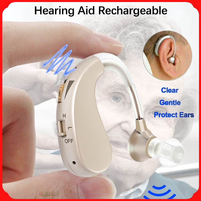 phLife Hearing Aid Rechargeable Original Hearing Aid Adjustable Sound ...