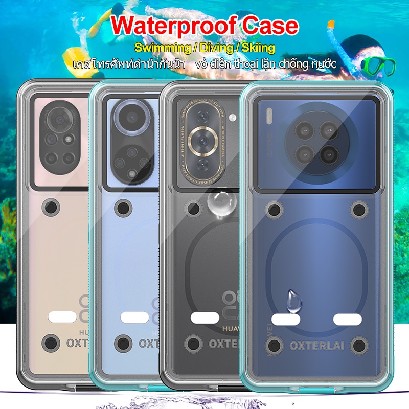 Waterproof Case for Huawei Nova 9 8i 9SE 10Z 8SE 8 Pro 7i Swimming ...