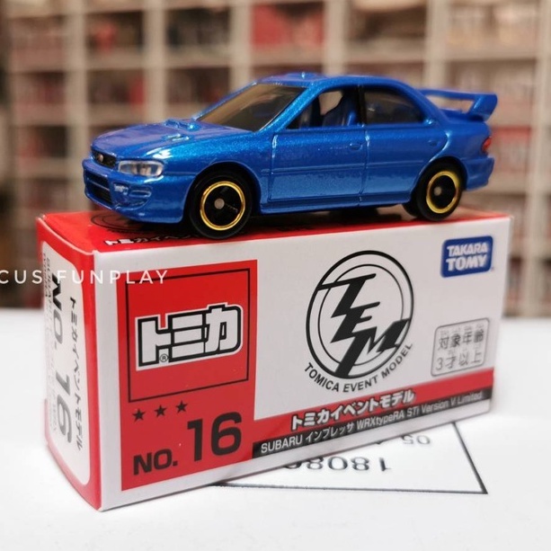 Tomica Event Model No.16 SUBARU Impreza WRXtypeRA STi Version V Limited ...