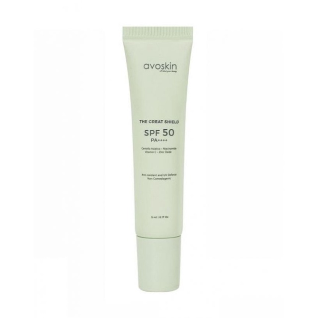 Avoskin The Great Shield Sun-Essence SPF 50 PA+++++ (5ml) | Shopee ...