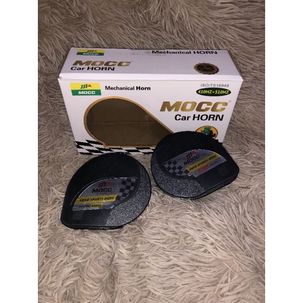 MOCC Motorcycle & Car Horn 410hz+510hz 12V (1set) | Shopee Philippines