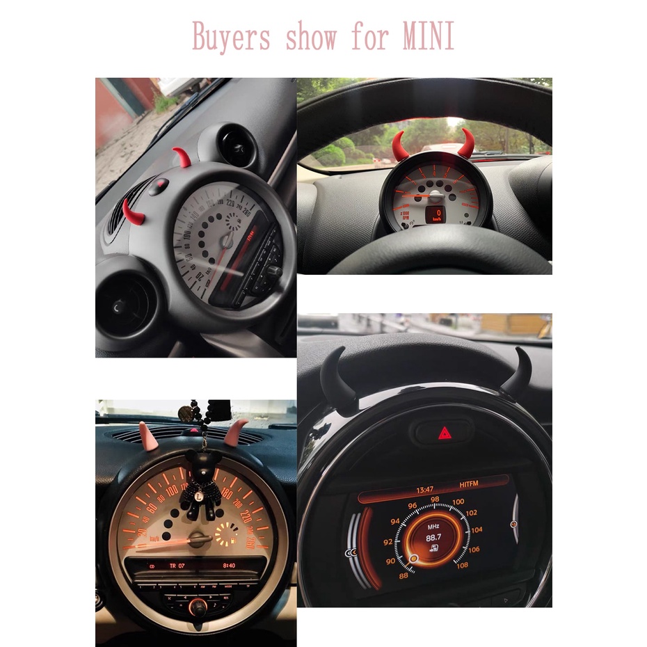 1 pair Car Sticker Fashion 3D Little Devil Demon Styling Auto Logo ...
