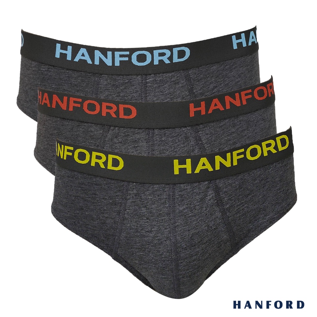Hanford Men Regular Cotton Briefs Eclipse Collection - Assorted (3in1 ...