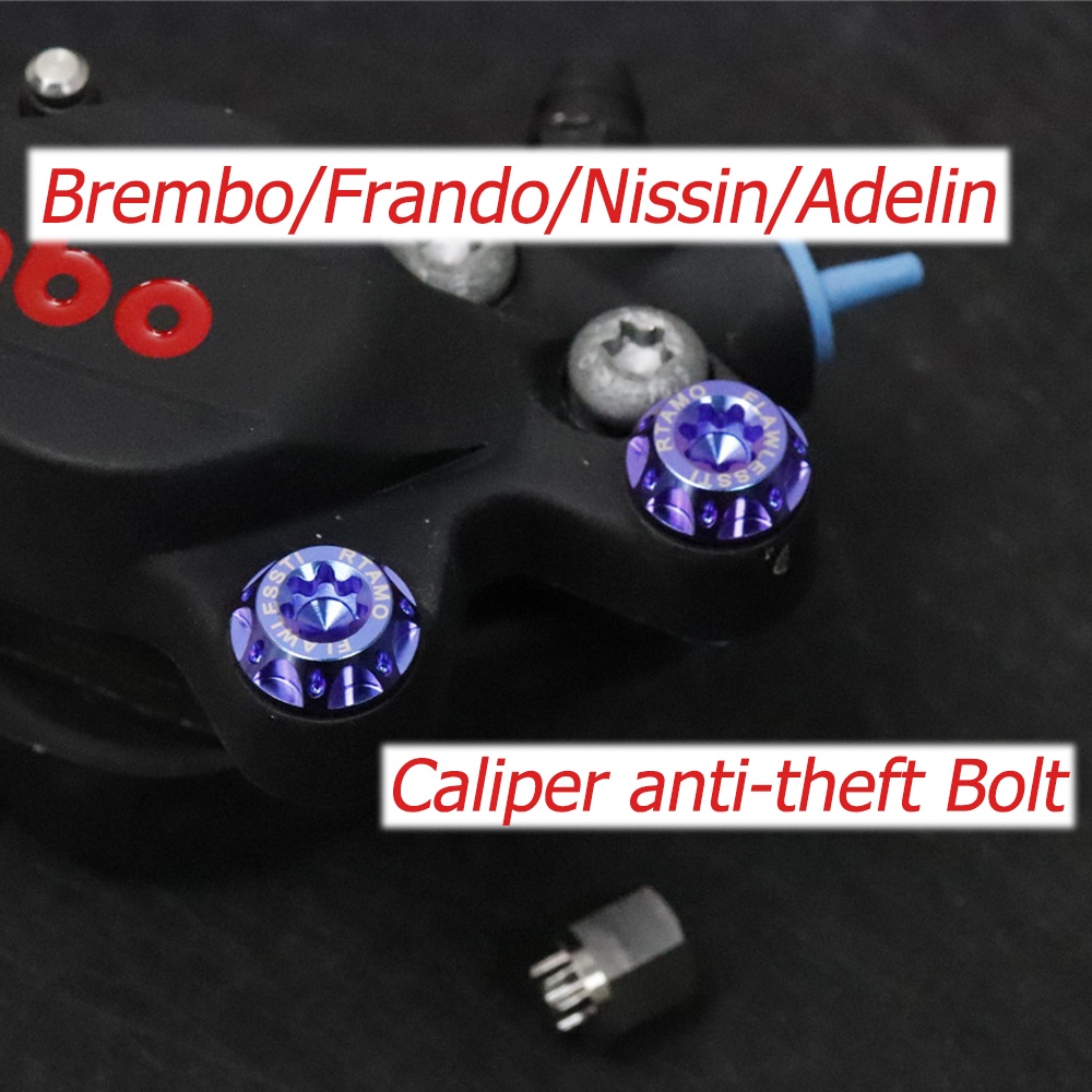 Flawlless-Ti Gr5 Titanium Anti-theft Bolts CNC Bolts Rear Shock Front ...