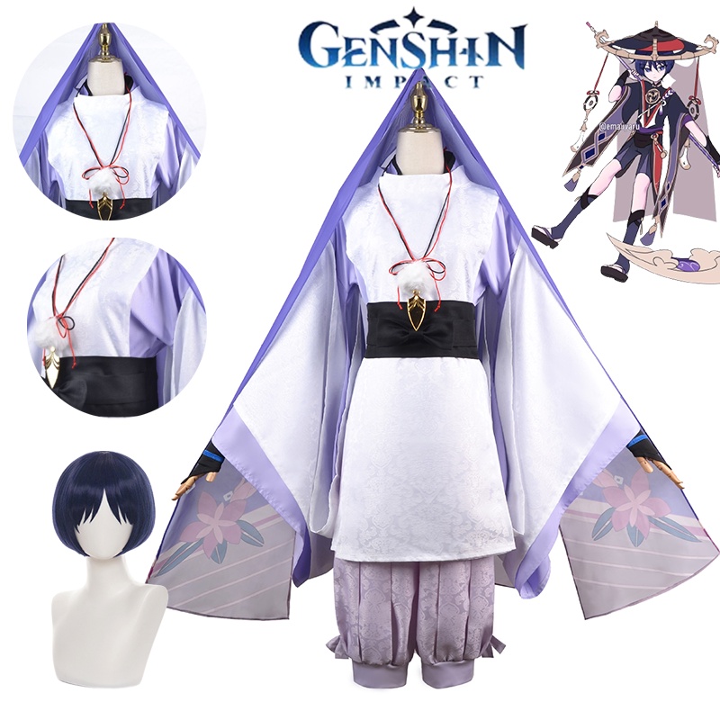 Genshin Impact Scaramouche Cosplay Costume Balladeer Scaramouche ...