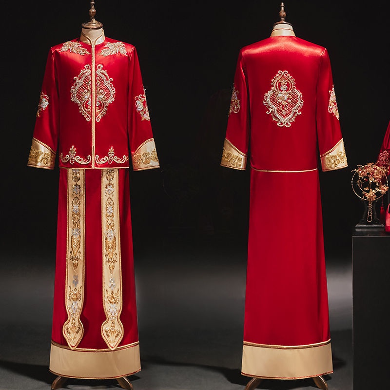 Xiuhe Clothing Men 2022 New Style Groom Chinese Dress Wedding Tang Suit ...