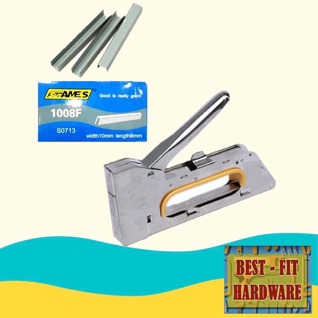 GUN TACKER / GUNTACKER & STAPLE WIRE - SOLD PER PIECE | Shopee Philippines
