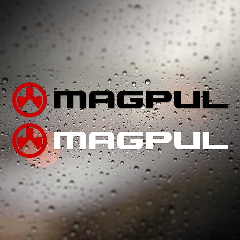 Sticker | (1) MAGPUL Decal | Weather proof die-cut | 7 inches | Cut-out ...