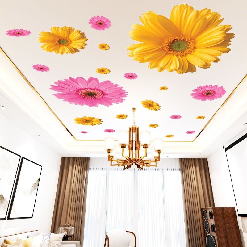 3 D Sweet Ceiling Sticker Adhesive Stick Wall Stickers Condole Roof ...