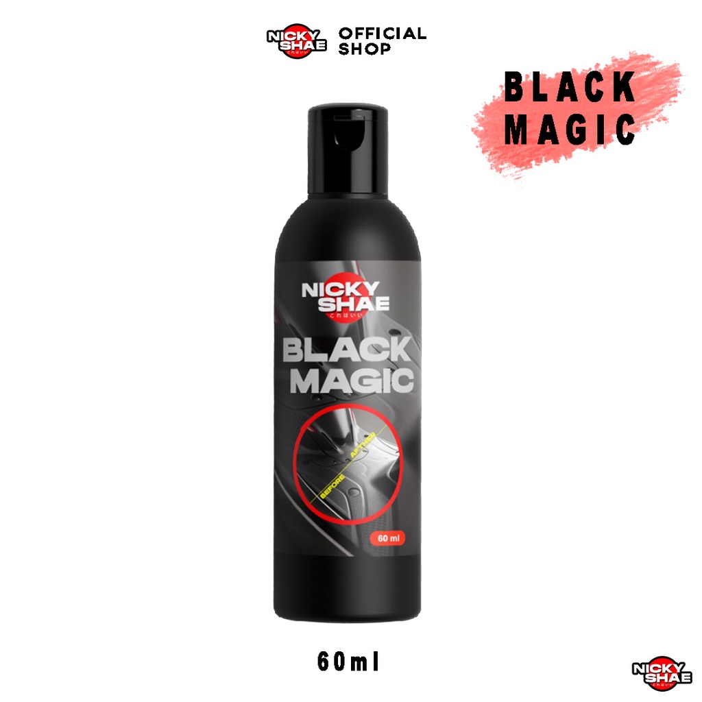 Black MAGIC Special | Blackening Car Body Motorcycle Dashboard Coarse ...