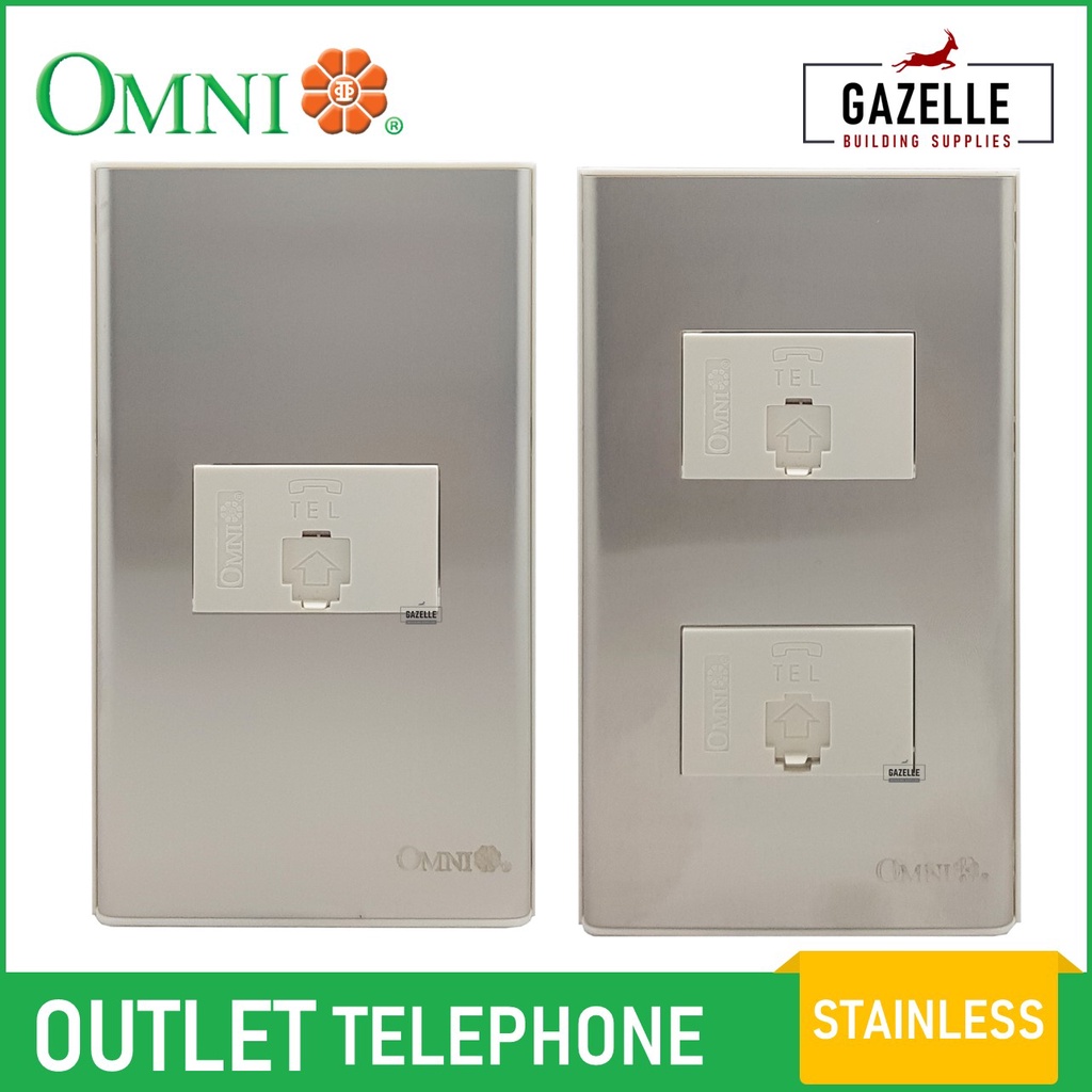 Omni Wide Series Television, Telephone, and LAN CAT5E Outlet Sets ...