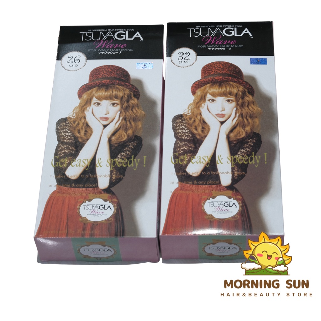 QC [TSUYAGLA WAVE] Curly Hair Straightener Curling Machine 1 Year Warranty | Shopee Philippines