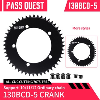 PASS QUEST 130BCD 5 Claw Round/OVAL closed disc Bicycle Narrow Wide ...