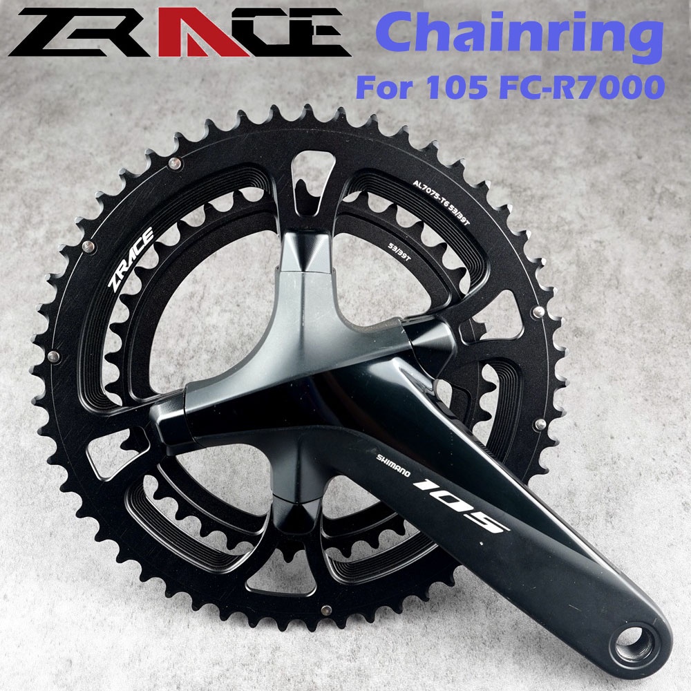 ZRACE 110BCD BCD110 Road Bike Bicycle Asymmetric Chainring 52-36T 53 ...
