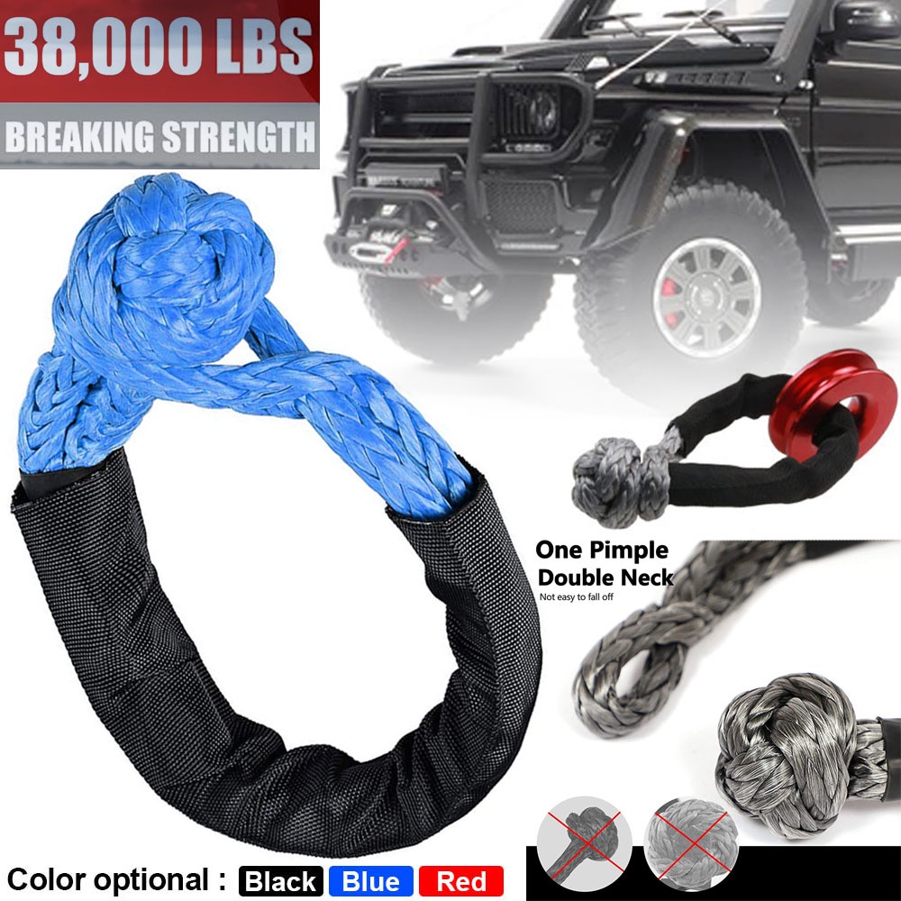 17T 38,000 Lbs Break Strength Synthetic Soft Shackle 1/2" X 22 Inch ...