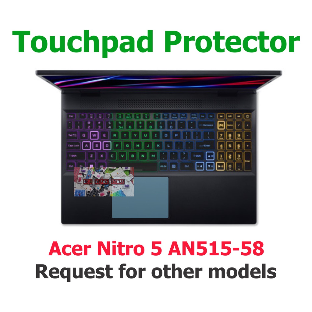 Acer Nitro 5 AN515-58 Anti-Scratch Touchpad Protector | Shopee Philippines