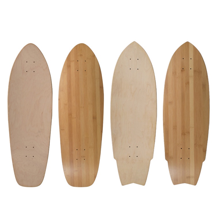 Skateboard Surface Land Surfing Fish Board 32in Double Alice Longboard ...