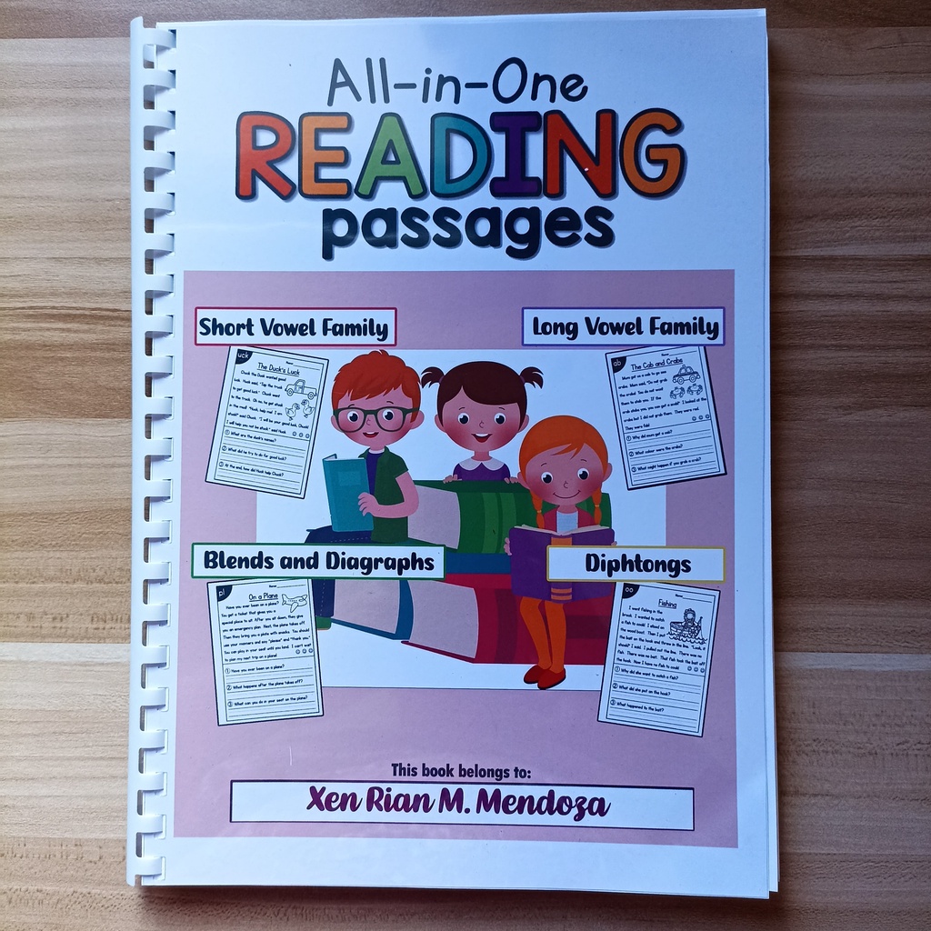 ALL-IN-ONE Reading Passages 100pages | Shopee Philippines