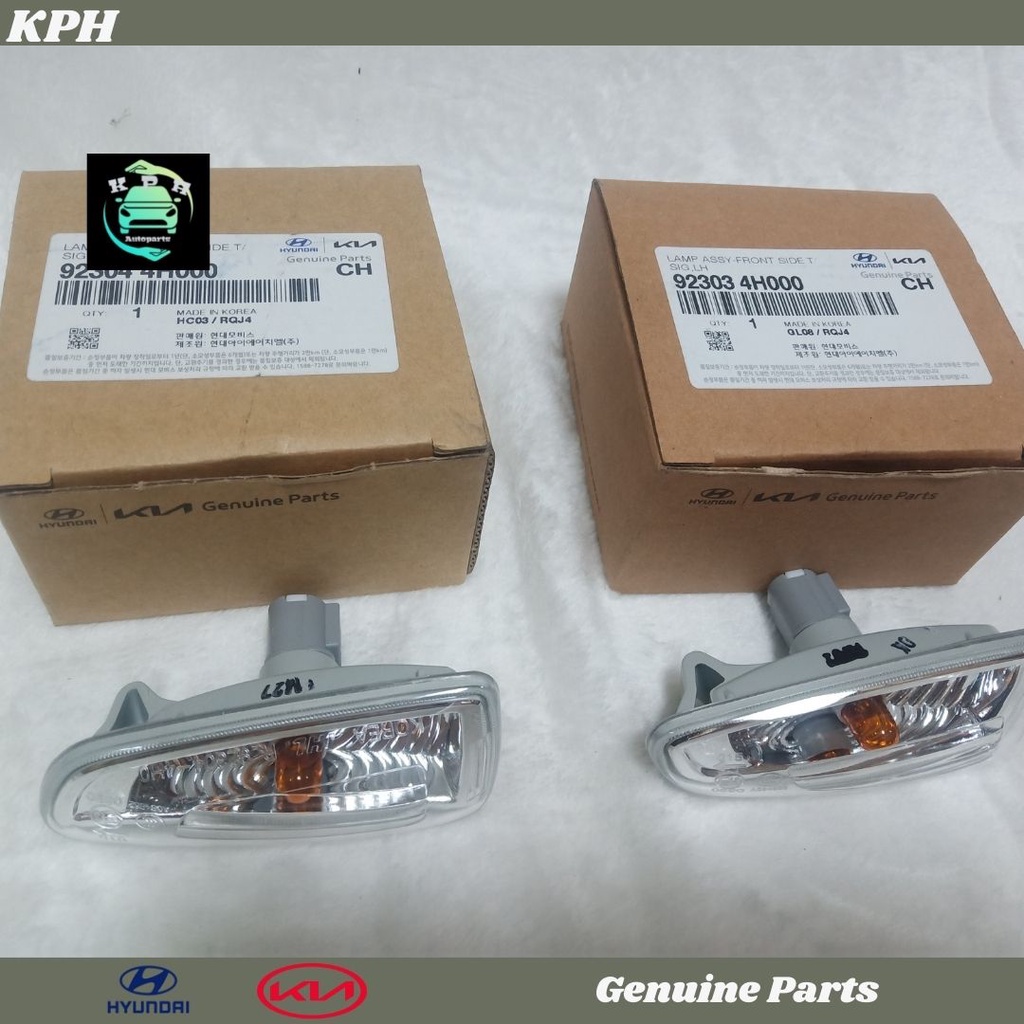 FENDER LAMP (SIDE REPEATER) for Hyundai Grand Starex | Shopee Philippines