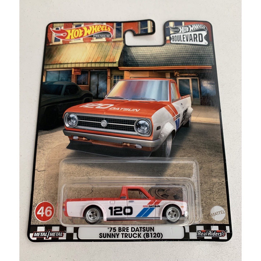 Hot Wheels Premium Boulevard ‘75 Datsun Sunny Truck (B120) | Shopee Philippines