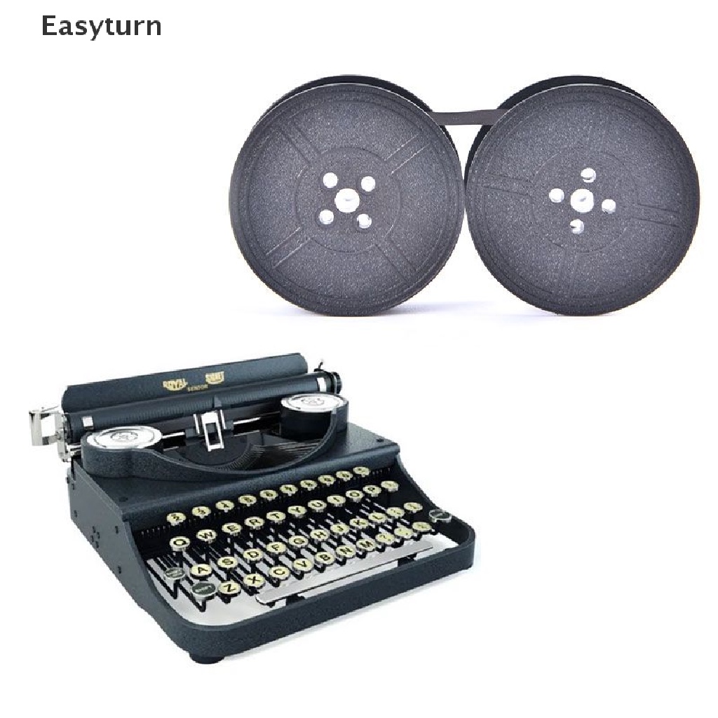 Easyturn 1Pc Universal Black Typewriter Spool Ribbon Compatible For ...