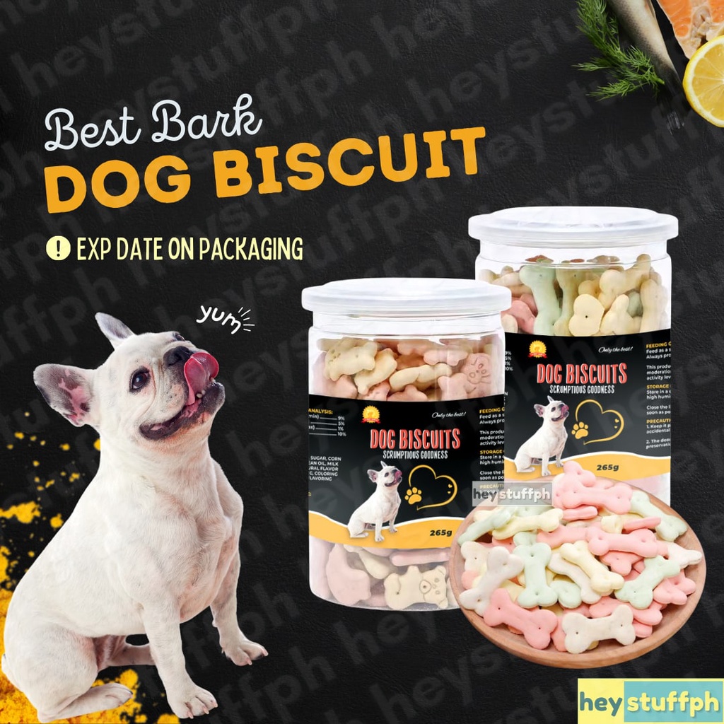 265g BEST BARK Pet Biscuit and Pet Treats for Dogs | Shopee Philippines