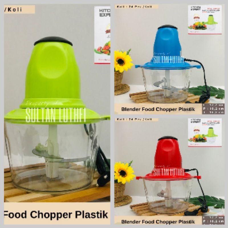 Plastic Food chopper Blender | Shopee Philippines
