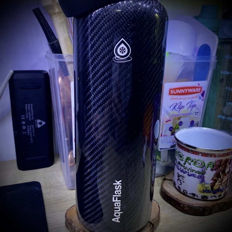 AQUAFLASK 40oz REAL CARBON LODI I CUSTOMIZED / FREE BOOTS | Shopee ...