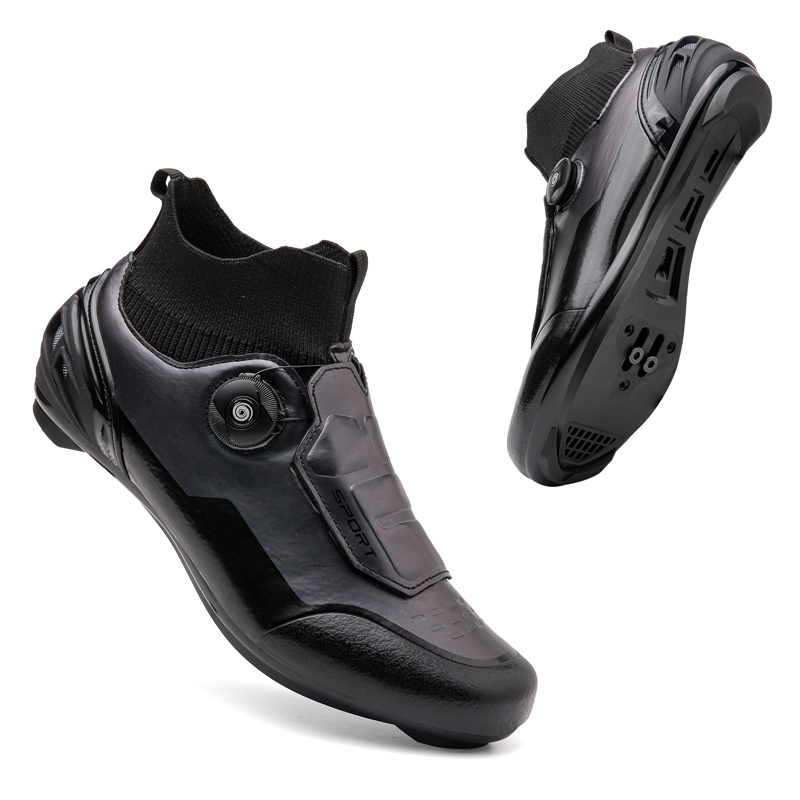 COD High Ankle Racing Road Cycling Shoes Breathable Non-Locking Bicycle ...