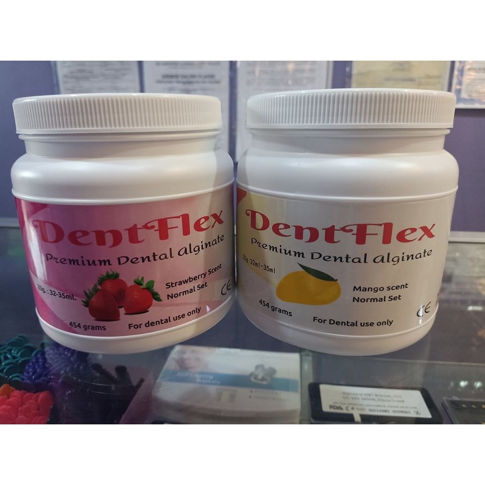 DentFlex Premium Dental Alginate 454g with free scoop (flavors: Apple ...