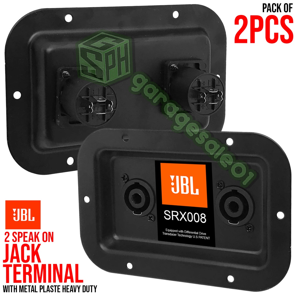 【2PCS】JBL 2 Speakon Jack Terminal w/ Metal Plate Heavy Duty | Shopee ...