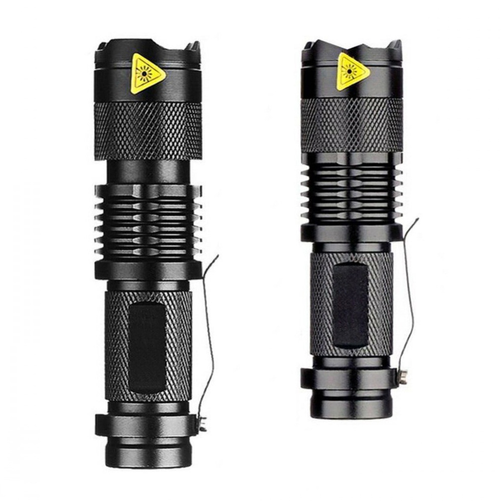 Flashlight Mini LED Flashlight 5000LM CREE Q5 3 Modes Adjustable ...