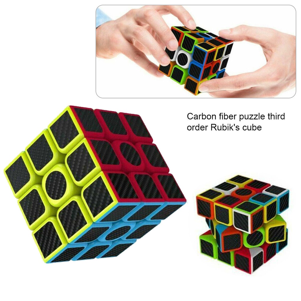 New Classic 3*3*3 Puzzle Cube Toy Brain Fidget Mind Game Solve Fast ...