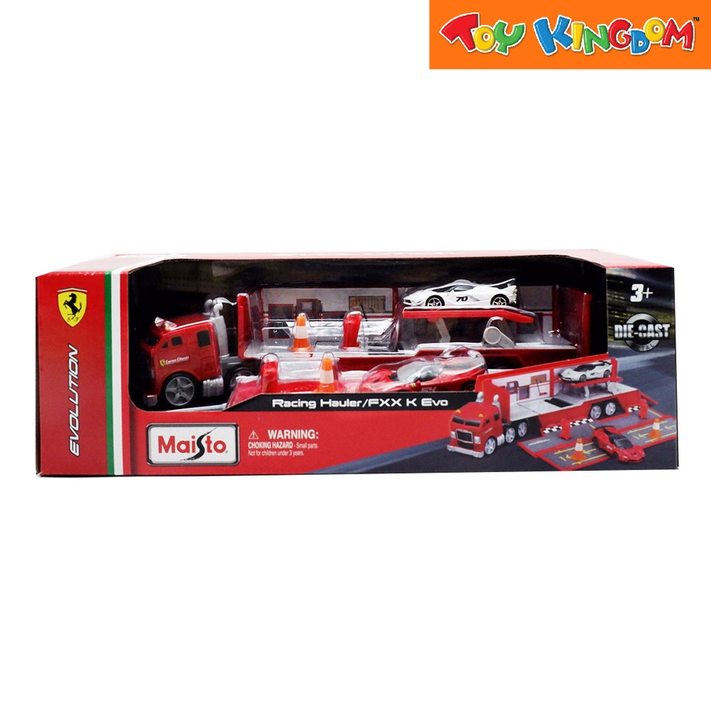 Maisto Fresh Metal Evolution Ferrari Racing Hauler FXX K Evo Die-cast ...