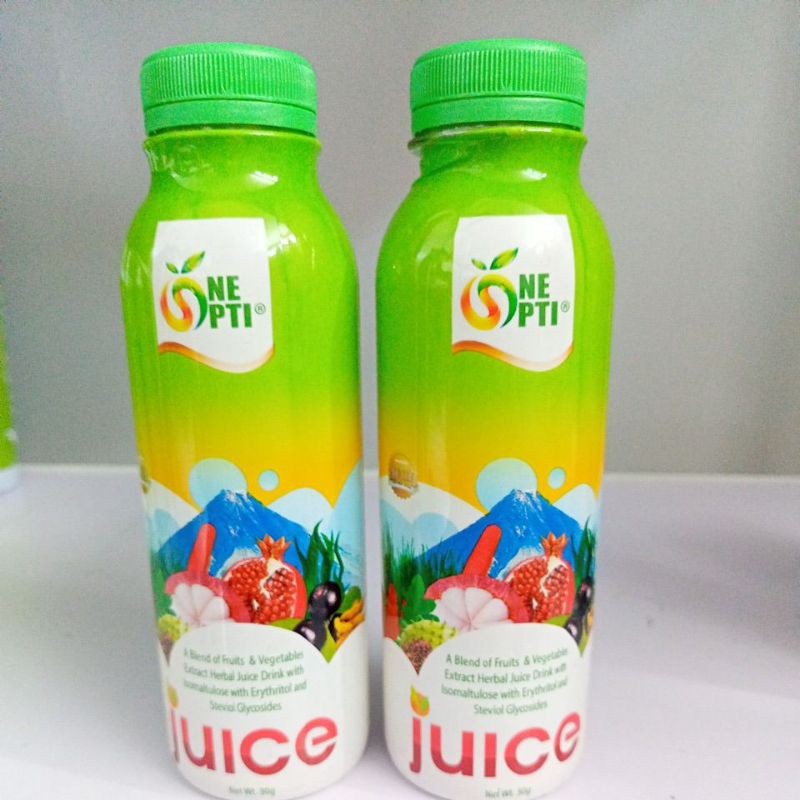 ONE OPTI JUICE DRINK HERBAL 30g (2 Bottle) | Shopee Philippines