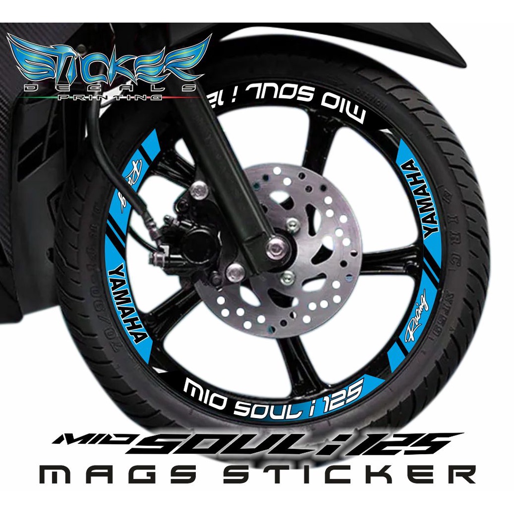 mio Soul i 125 Mags Sticker Decals | Shopee Philippines